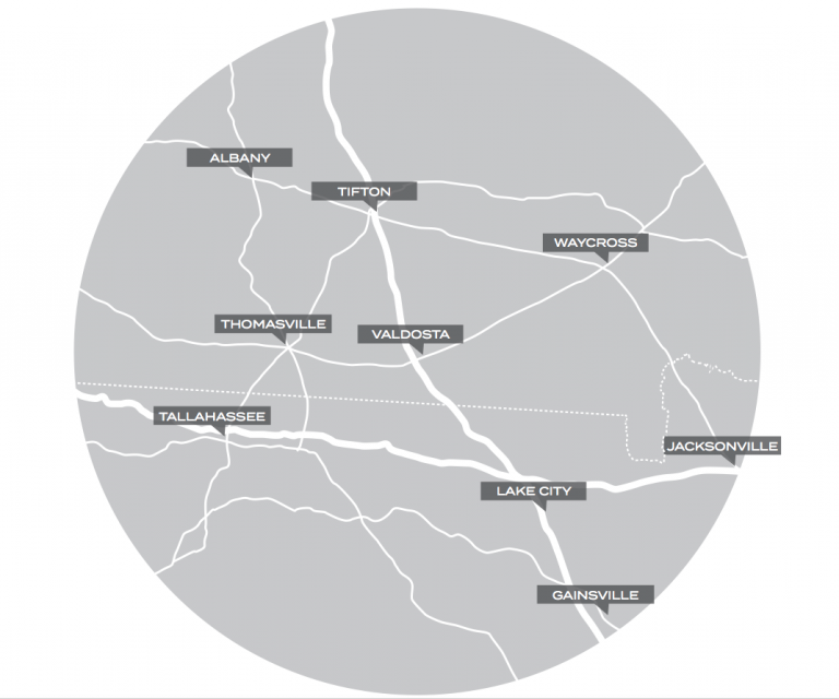 Georgia Florida Service Area | BrandSouth